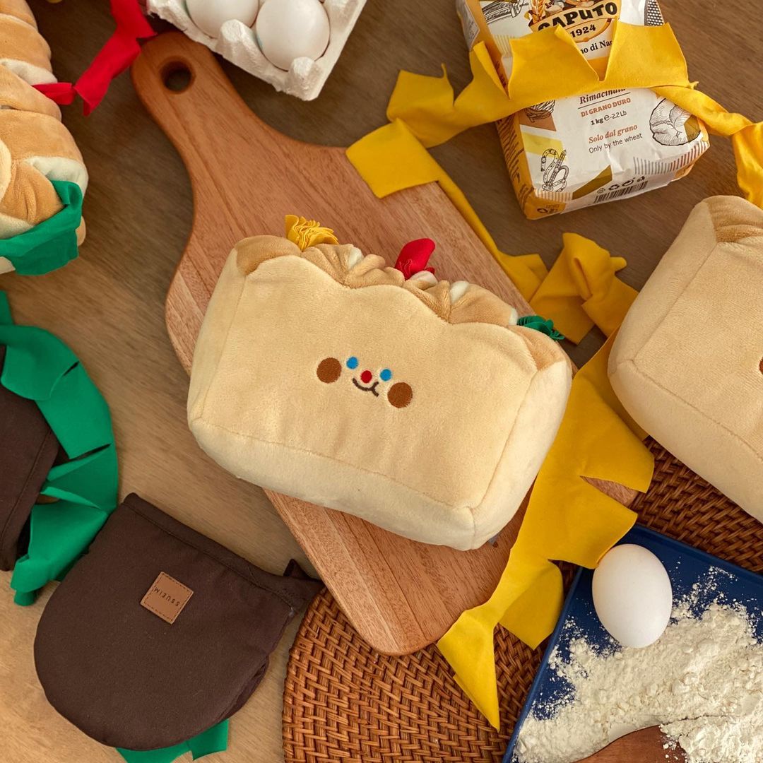 Bread Loaf Nosework Dog Toy - The Tail Story